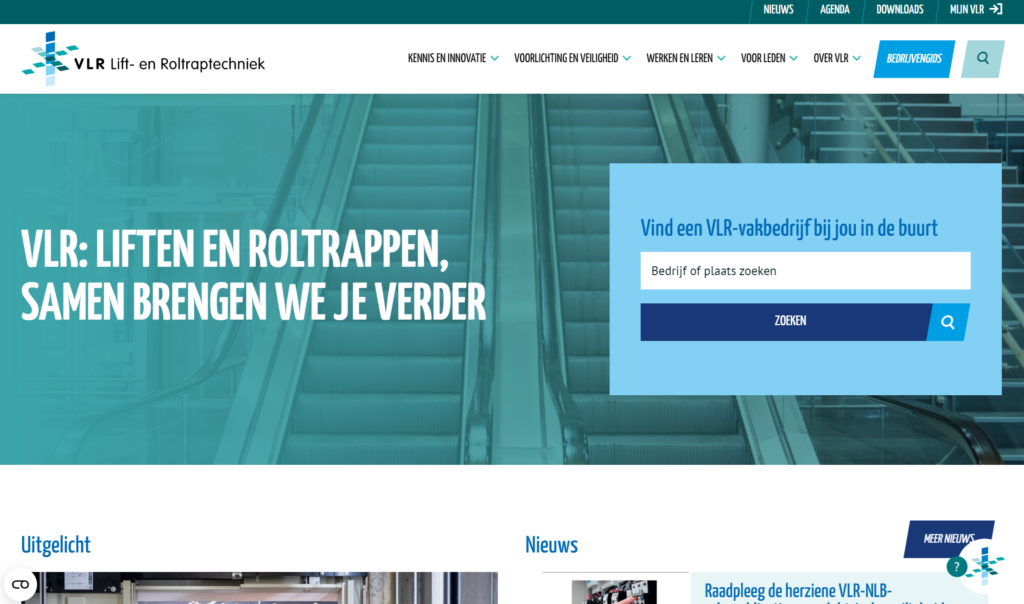 VLR lanceert nieuwe website - VLR